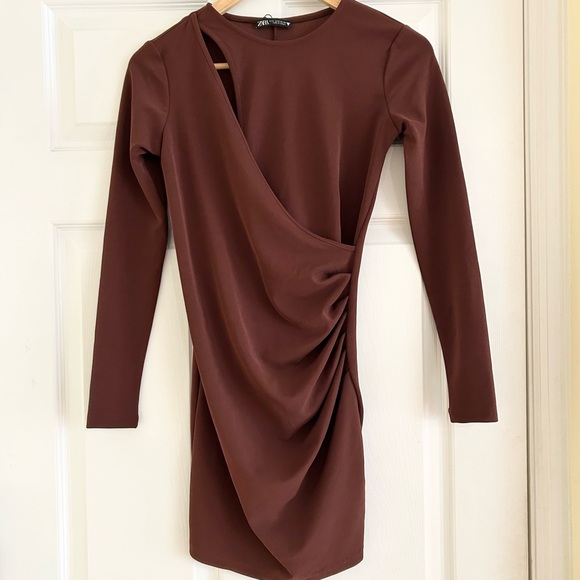 Zara | Dresses | Zara Blogger Fav Sexy Cutout Bodycon Dress | Poshmark